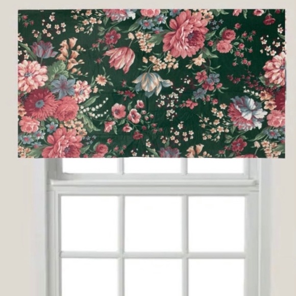 Croscill | Other | Croscill Home Fashion Granada Blouson Floral Window ...